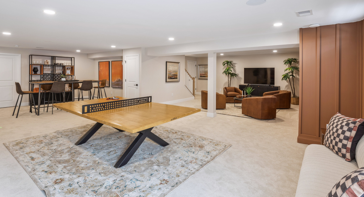 The Kingfisher at Serenity at Cubbage Pond - Finished Basements - Idea ...