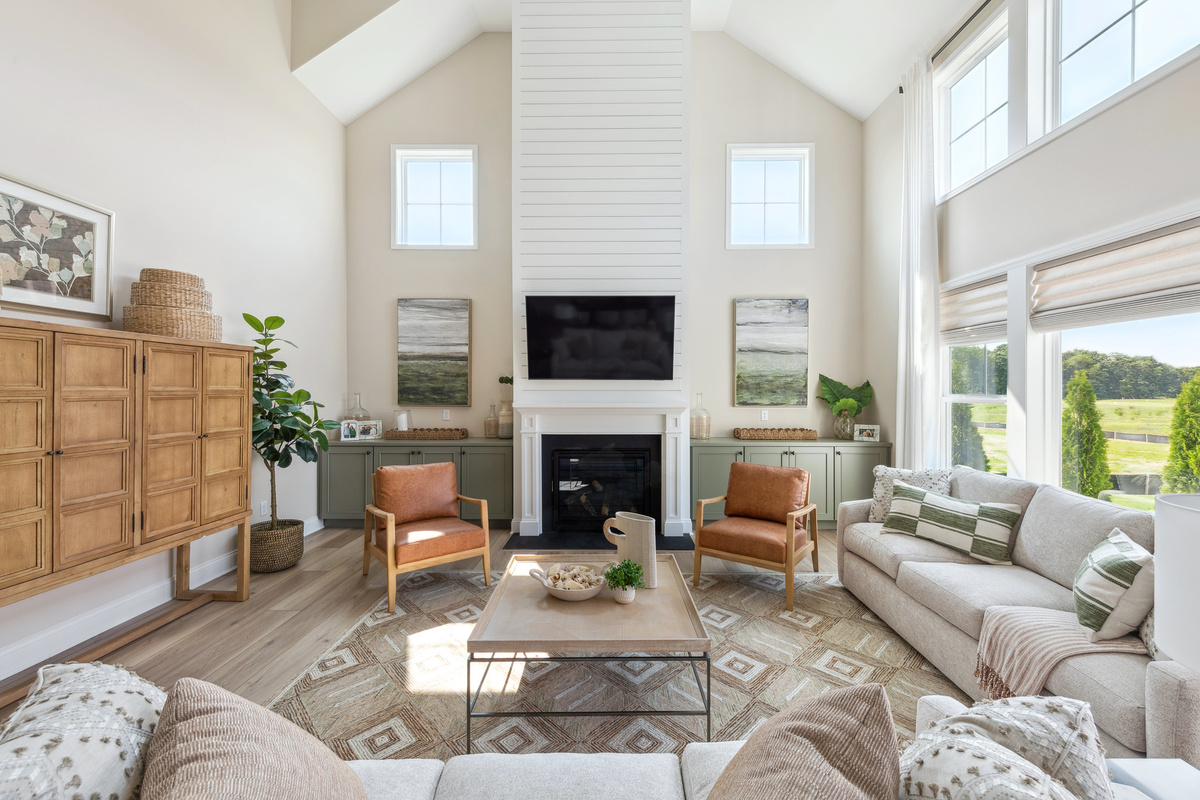 The Kingfisher at Serenity at Cubbage Pond - Great Rooms - Idea Gallery