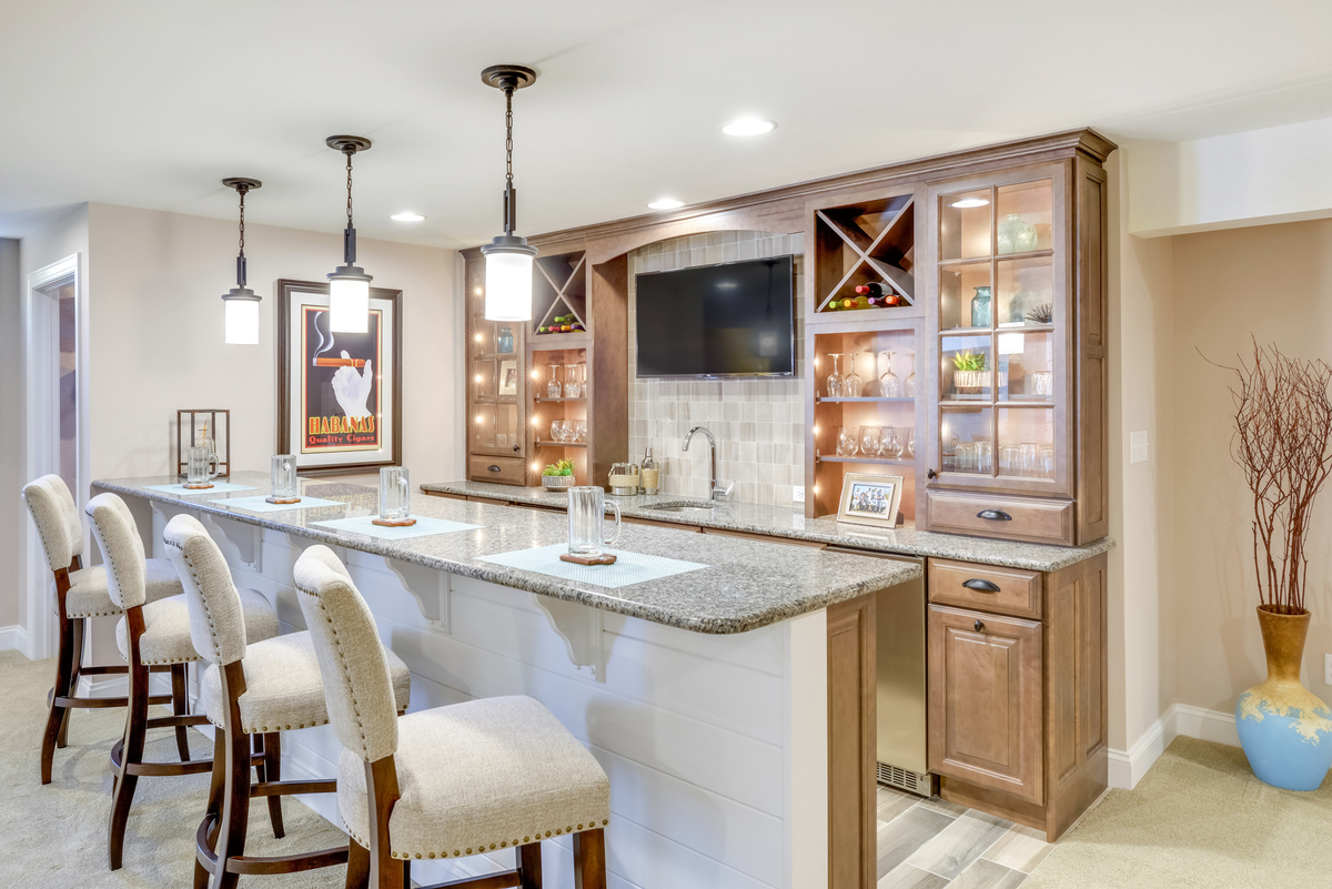 The Whimbrel at Saddle Ridge - Finished Basements - Idea Gallery