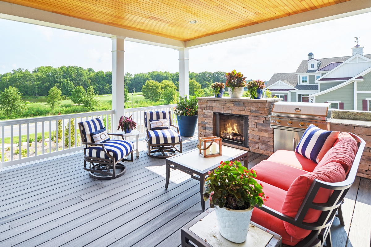 The Sanibel at The Peninsula - Outdoor Living - Idea Gallery