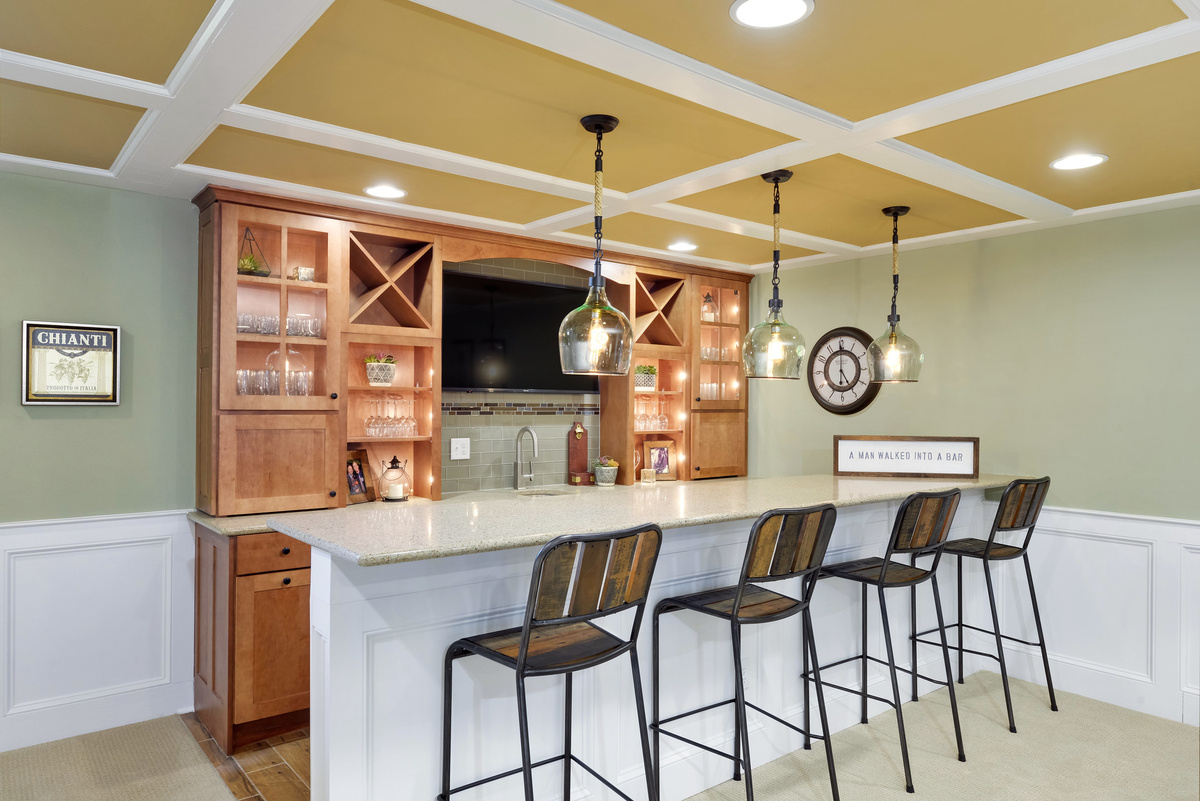 The Montauk at Saddle Ridge - Finished Basements - Idea Gallery