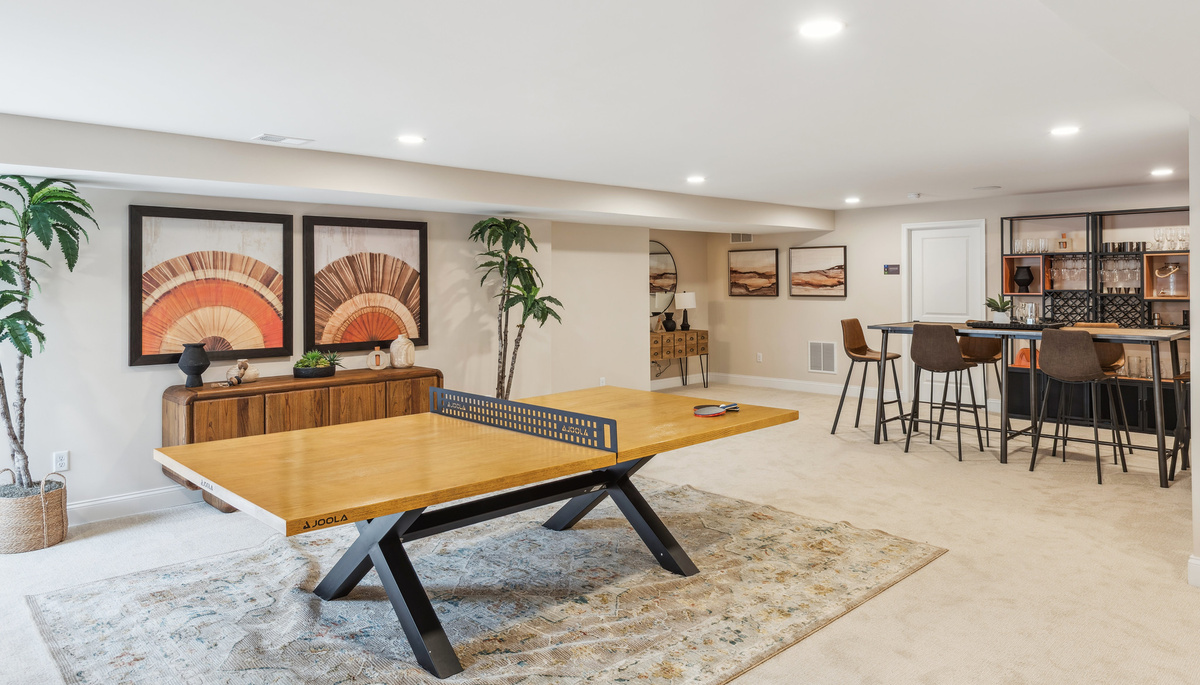 The Kingfisher at Serenity at Cubbage Pond - Finished Basements - Idea ...