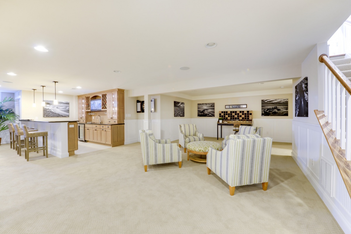 The Whimbrel at Coastal Club - Finished Basements - Idea Gallery
