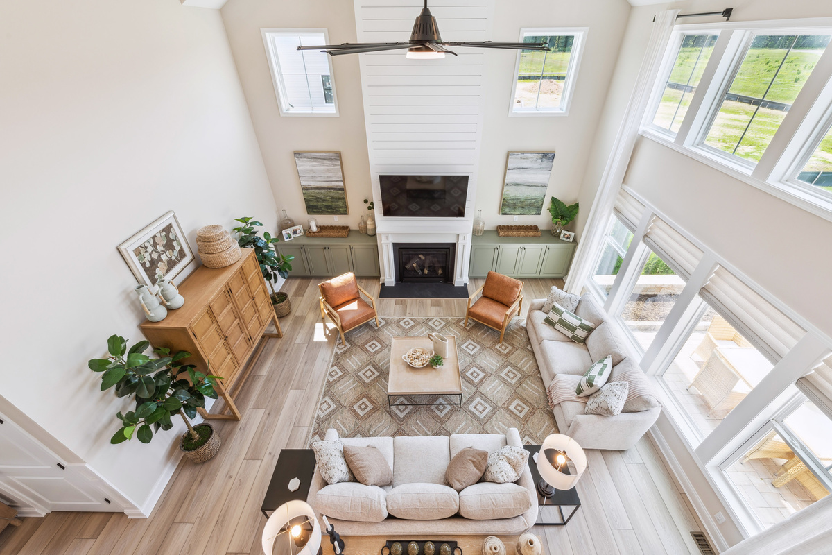 The Kingfisher at Serenity at Cubbage Pond - Great Rooms - Idea Gallery