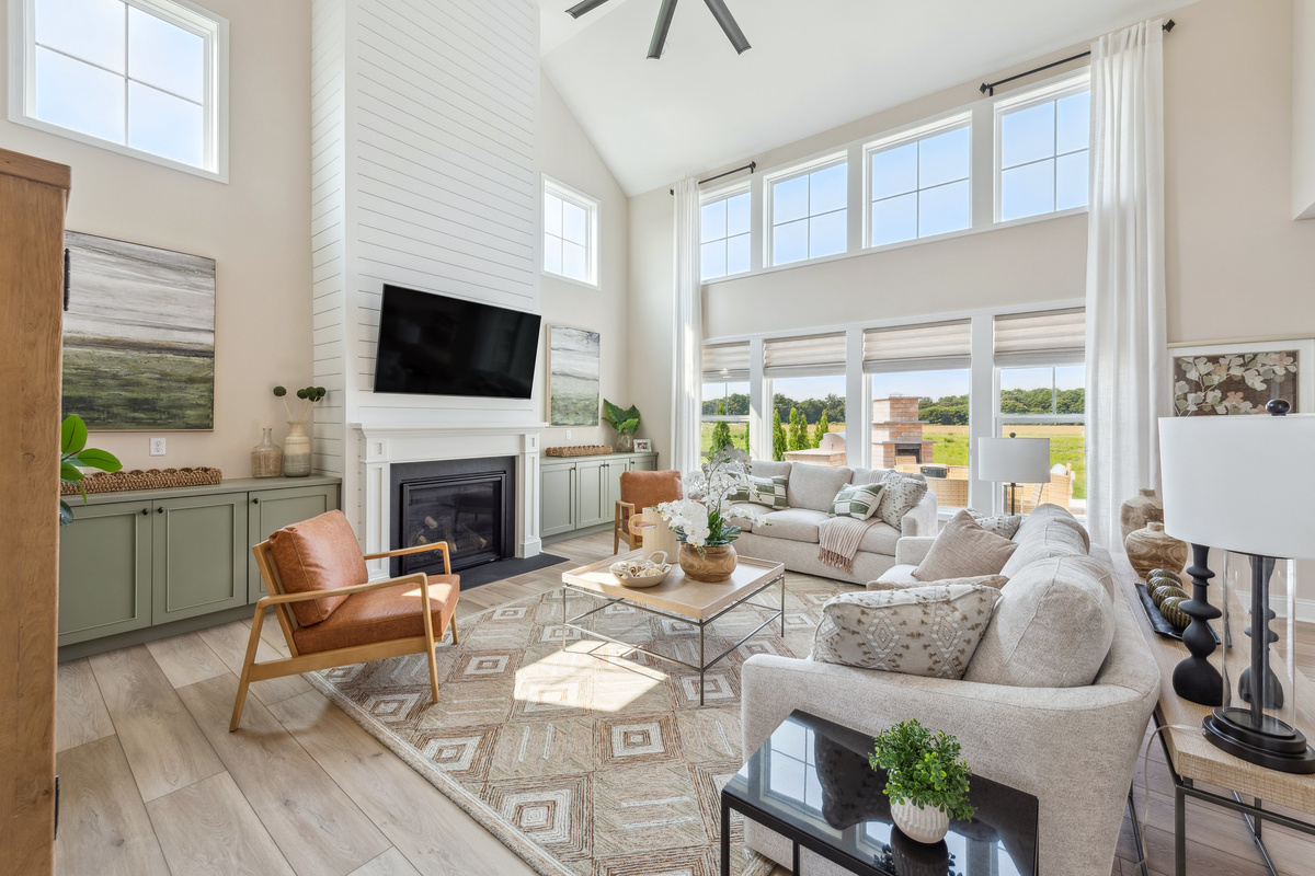 The Kingfisher at Serenity at Cubbage Pond - Great Rooms - Idea Gallery