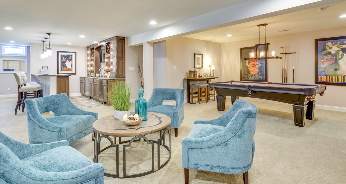 The Whimbrel at Saddle Ridge - Finished Basements - Idea Gallery